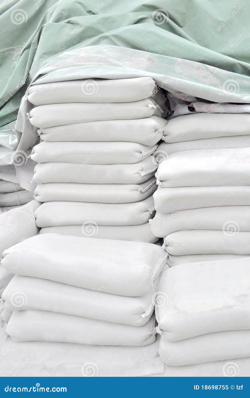 Cement storage stock image. Image of storage, cement - 18698755