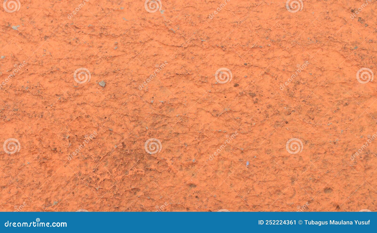 Cement Texture with Orange Color Picture Stock Image - Image of color ...