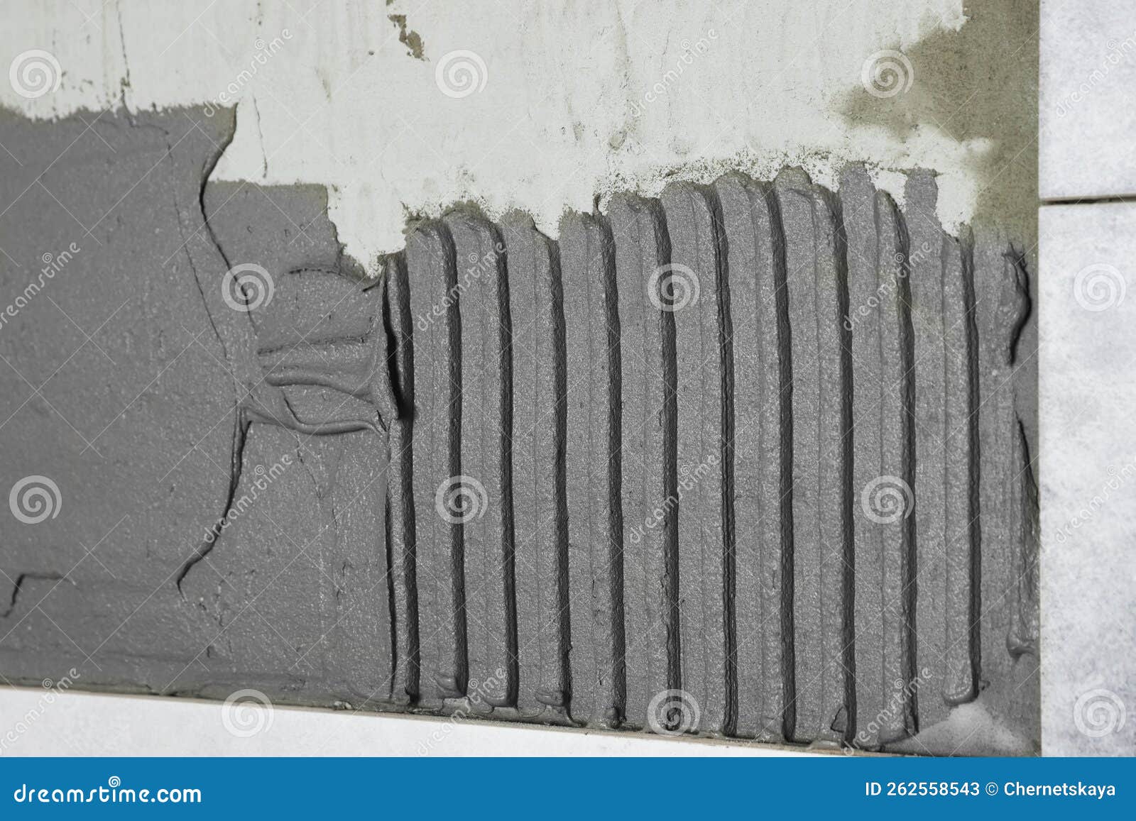 Plaster Cement Texture Surface, Building and Construction Process Stock ...