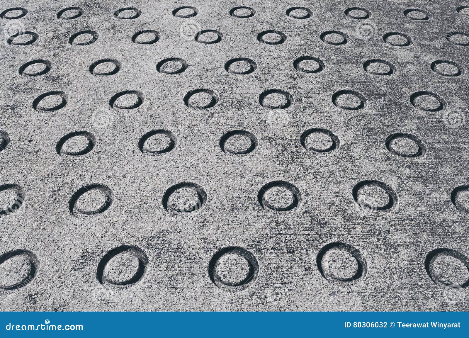 Cement Textured Circle Line Pattern Architecture Abstract Stock Photo ...