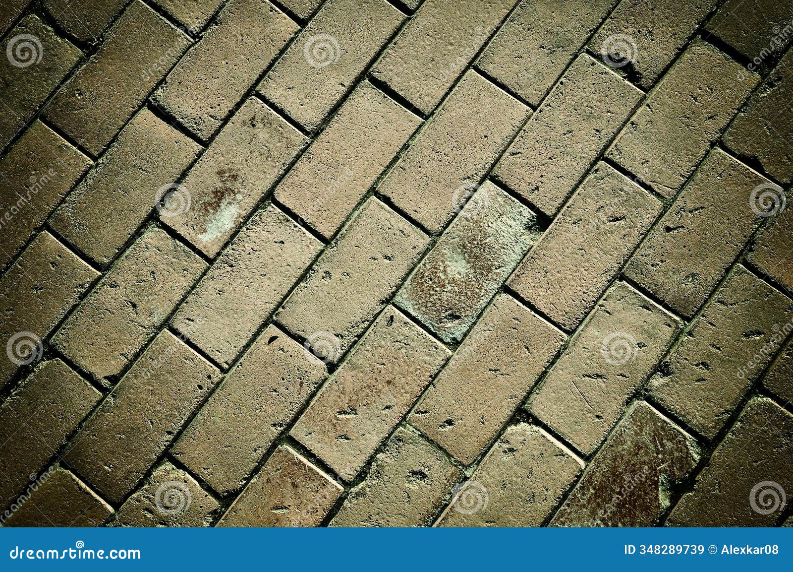 Cement tiles path stock image. Image of cement, curve - 348289739