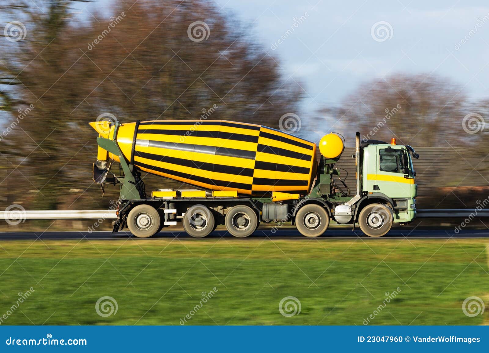 Cement truck stock photo. Image of auto, blender, cement - 23047960