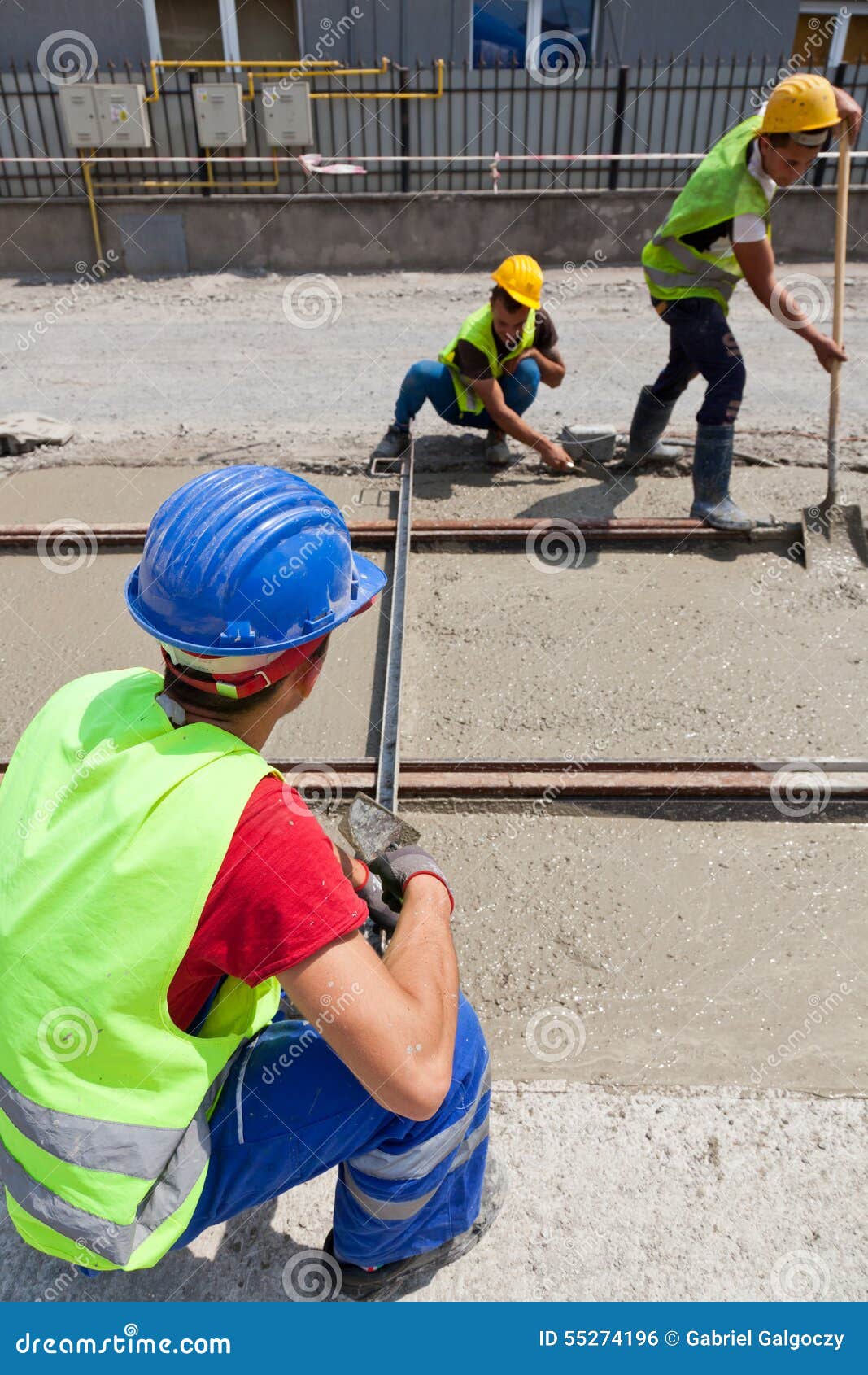 Cement workers editorial photo. Image of busy, employment - 55274196