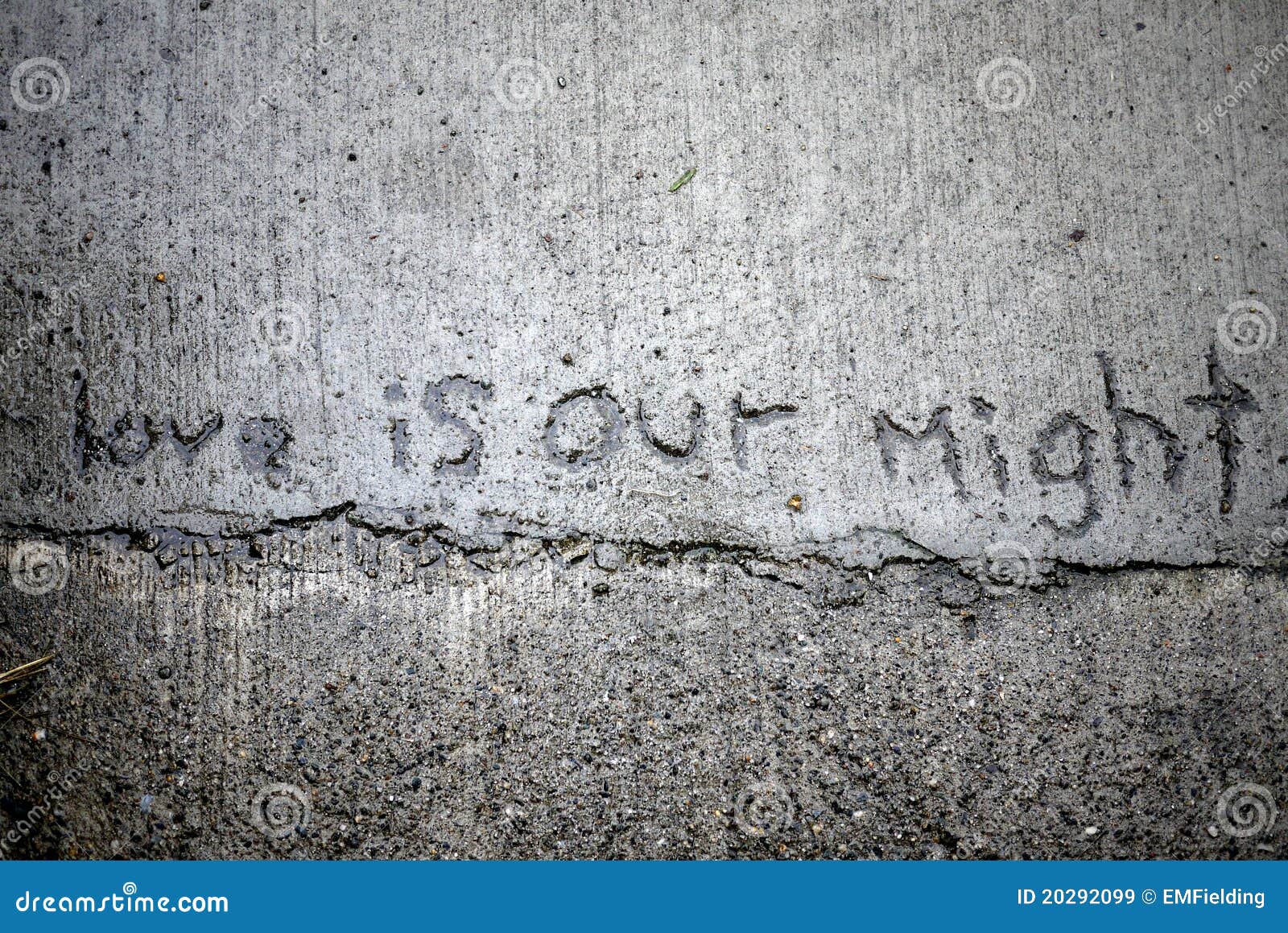 Cement Writing Love stock image. Image of sharing, anniversary - 20292099