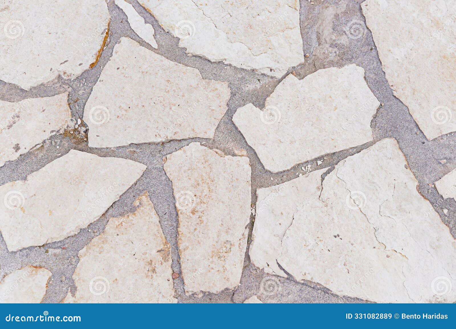 Cemented Rock Stone Texture on the Floor Stock Image - Image of ...