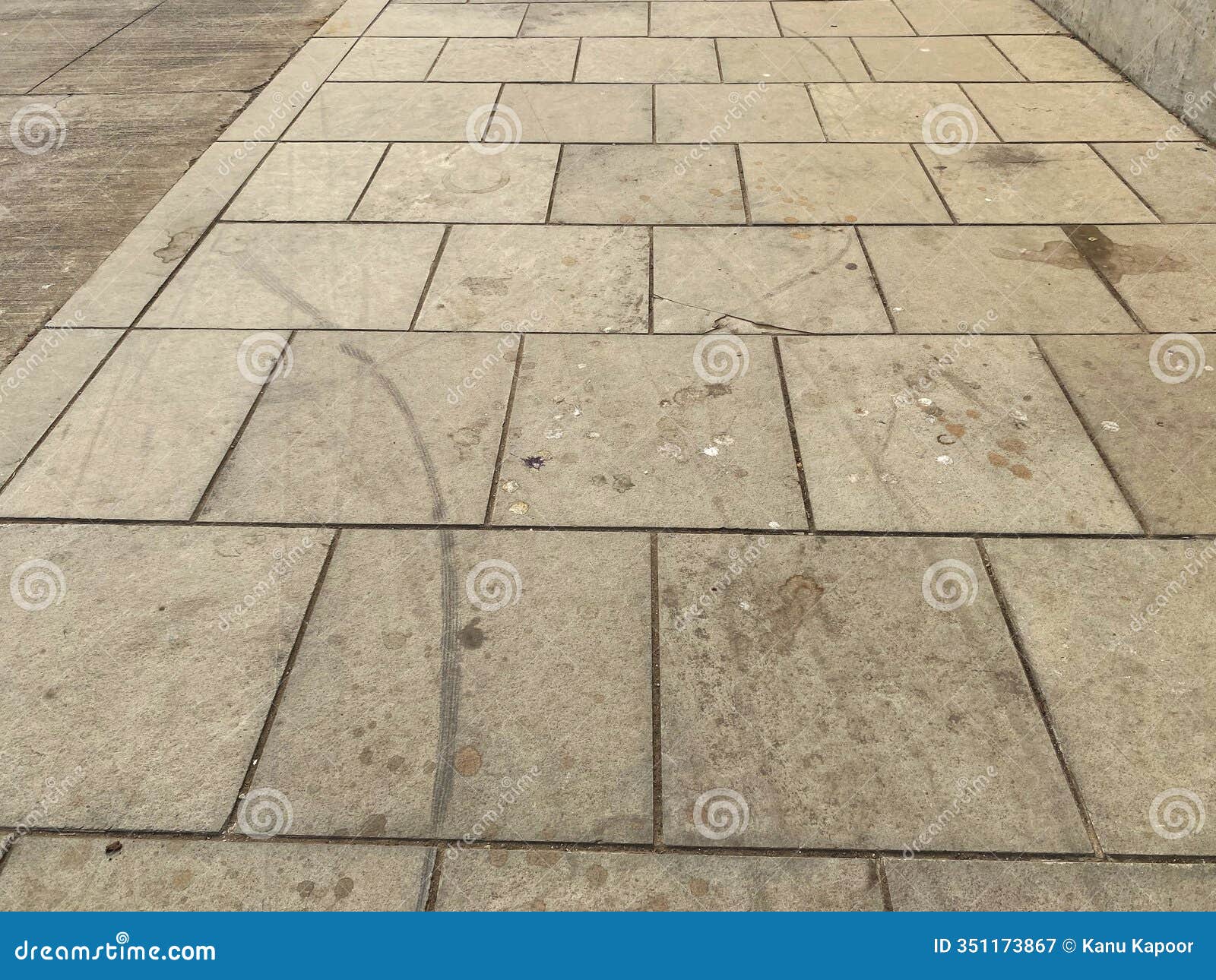 Tiles, Arranged in a Grid, Display a Mix of Faded and Weathered Shades ...