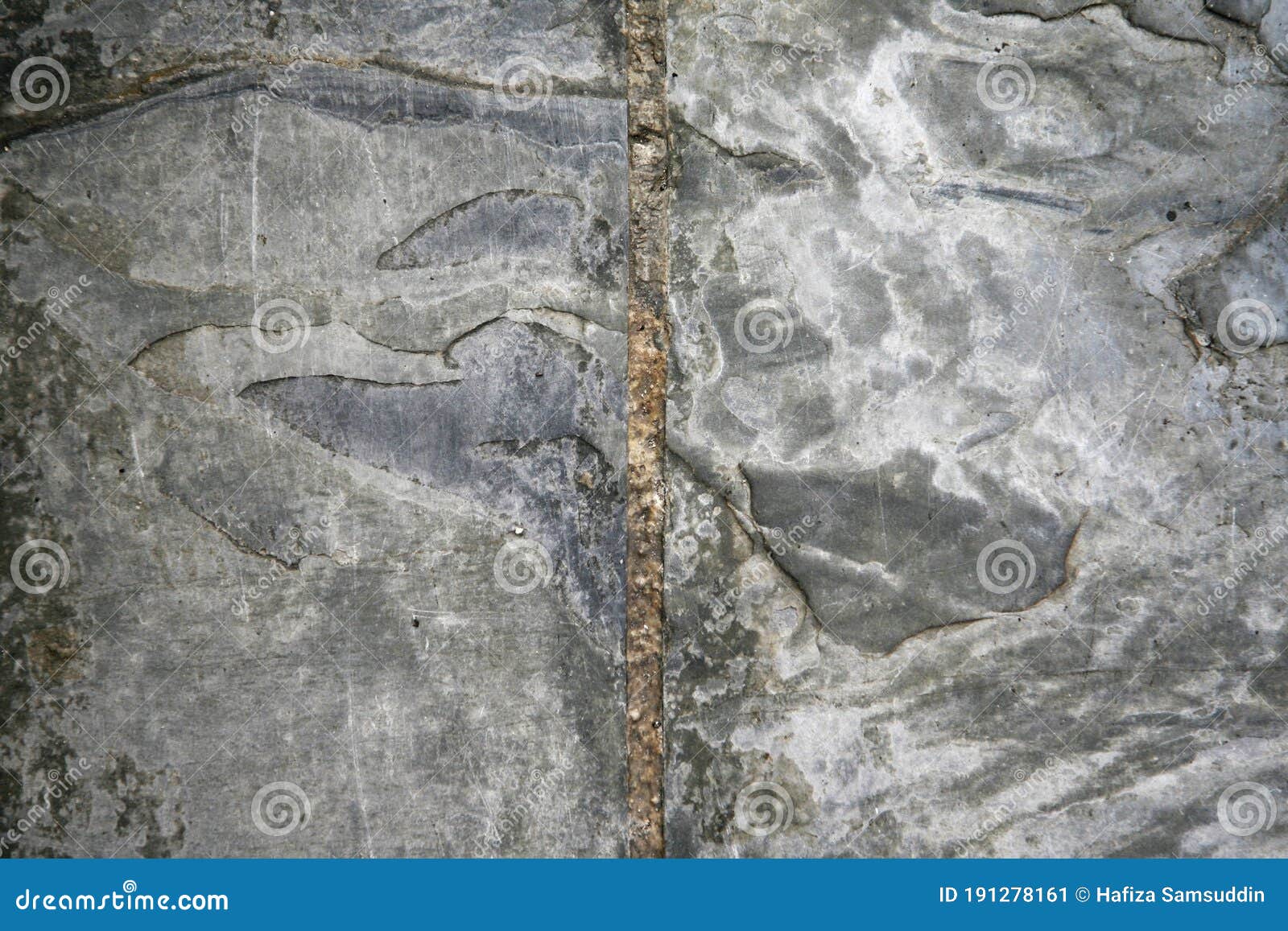 Cemented Wall. Decorative Background Design Stock Image - Image of gray ...