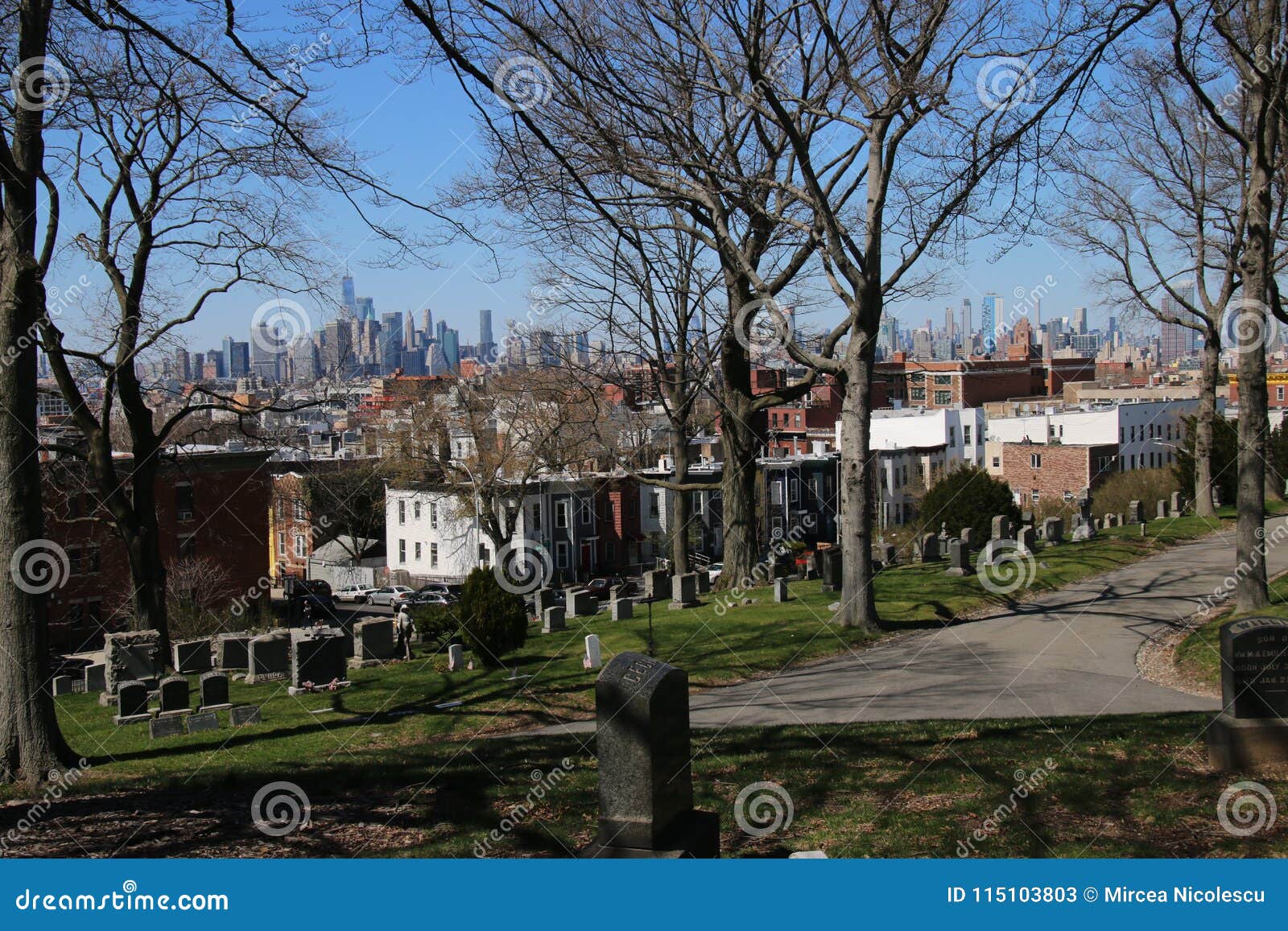 Cementerio De Bosque Verde En Brooklyn, NY Foto de archivo editorial ...