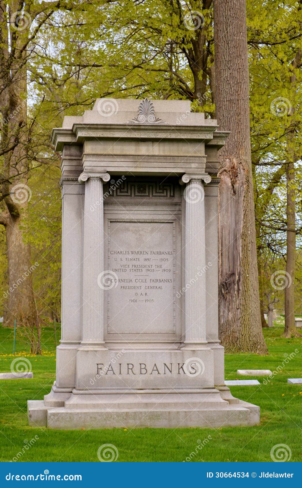 Cementerio De La Colina De La Corona Imagen de archivo editorial ...