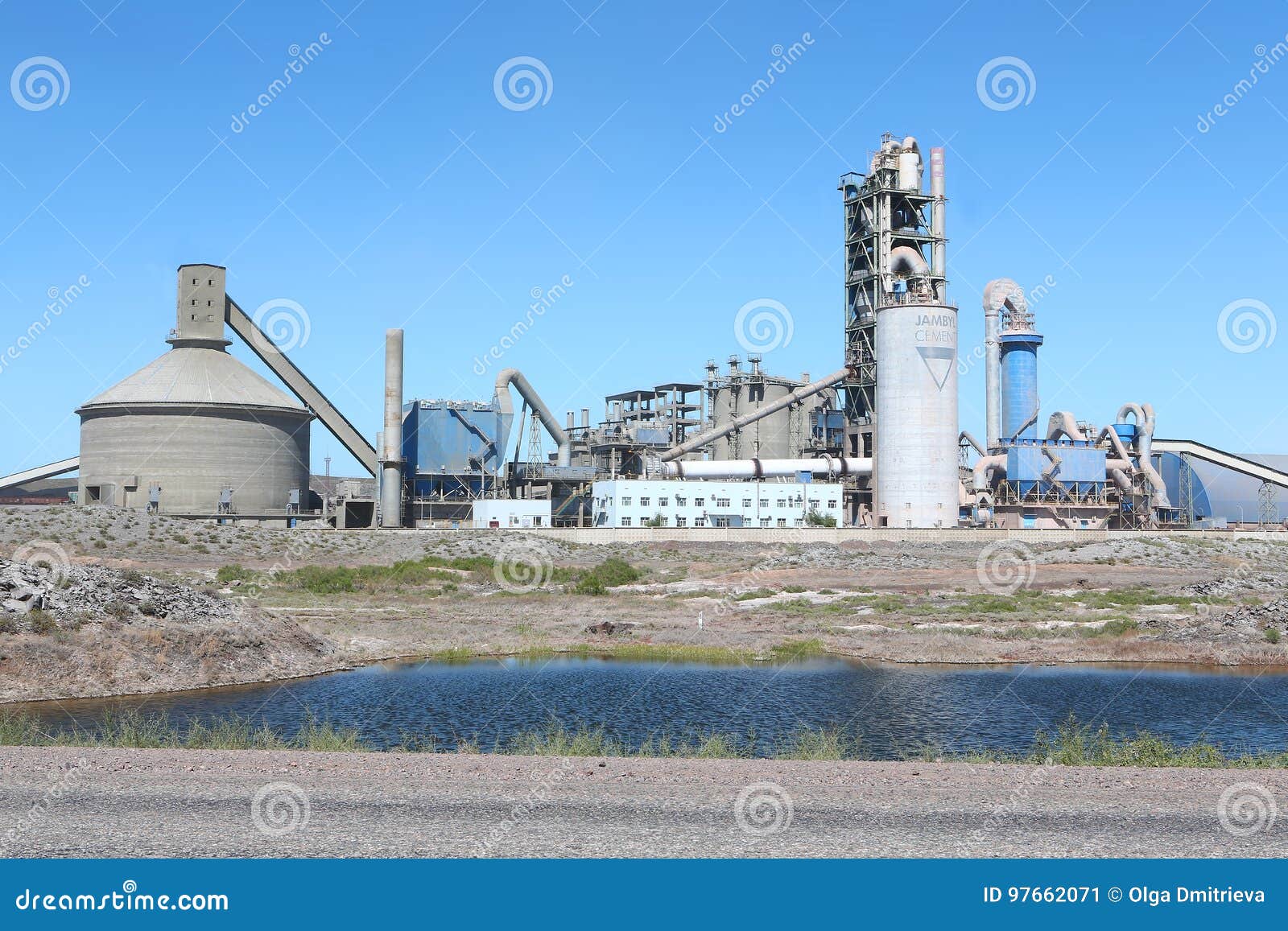 Cemento de Jambyl foto editorial. Imagen de suciedad - 97662071