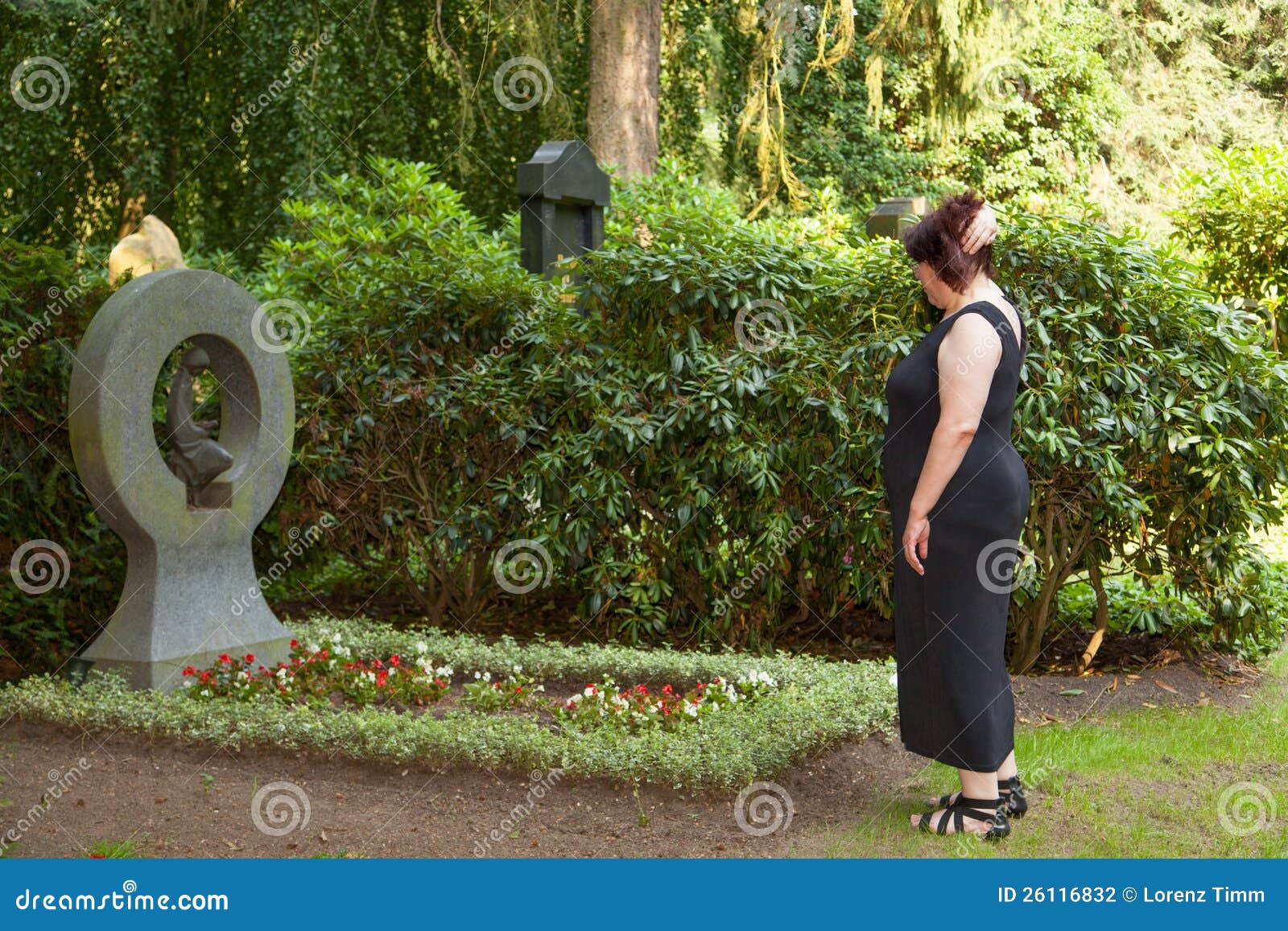 At the cemetery stock photo. Image of grief, memorial - 26116832