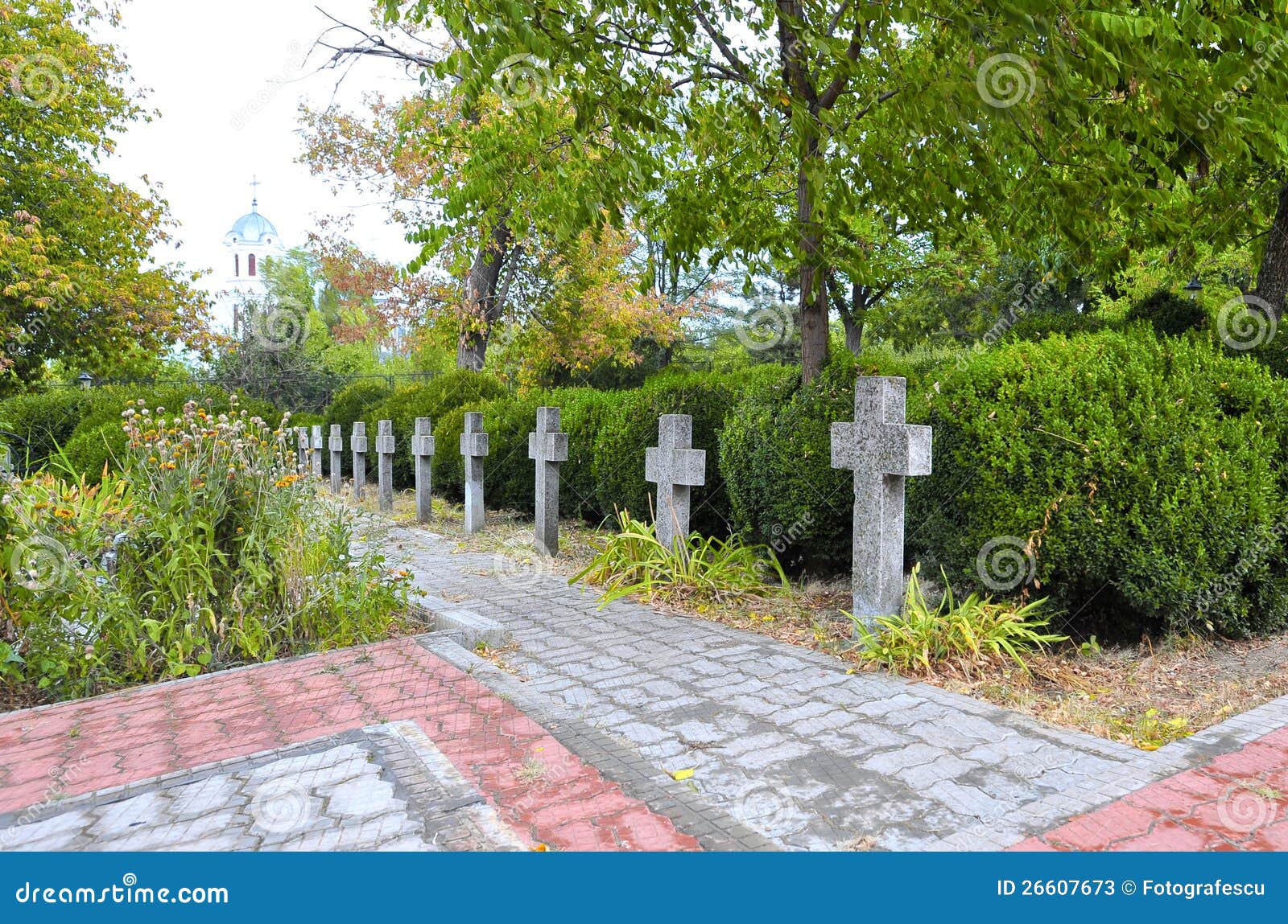 Cemetery stock image. Image of monument, christianity - 26607673