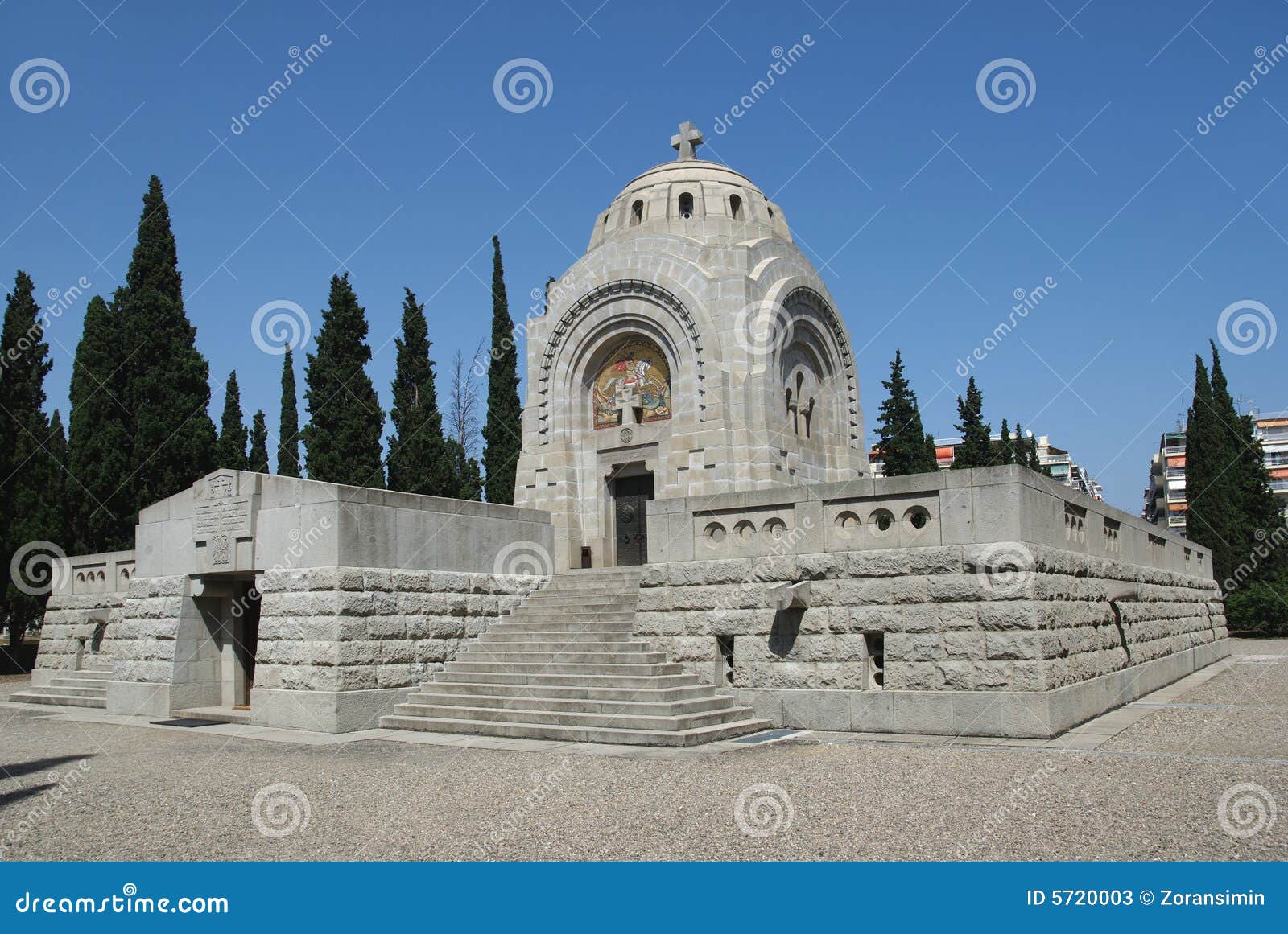 Cemetery stock image. Image of macedonia, gravestone, serbian - 5720003