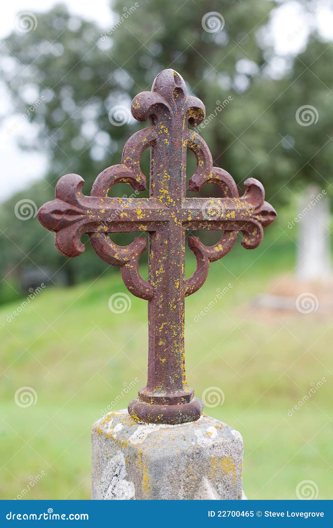 Cemetery Cross stock image. Image of memorial, sandstone - 22700465