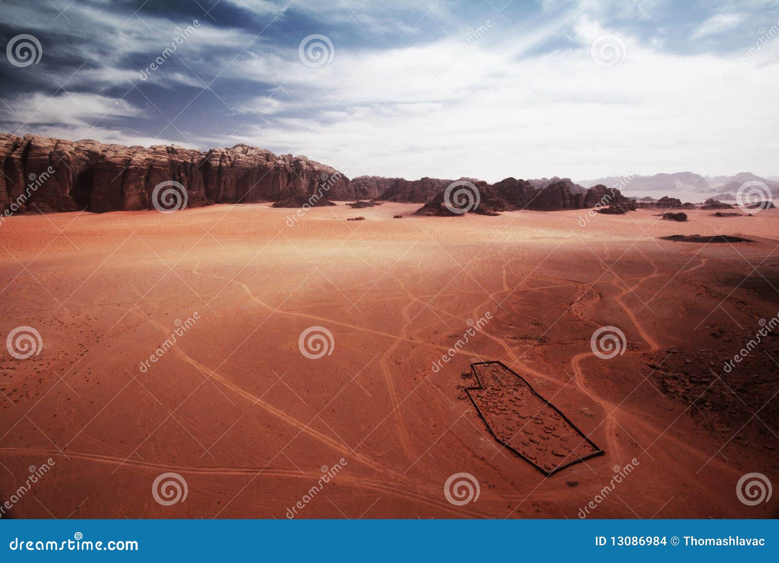 Cemetery in desert stock photo. Image of hills, stone - 13086984