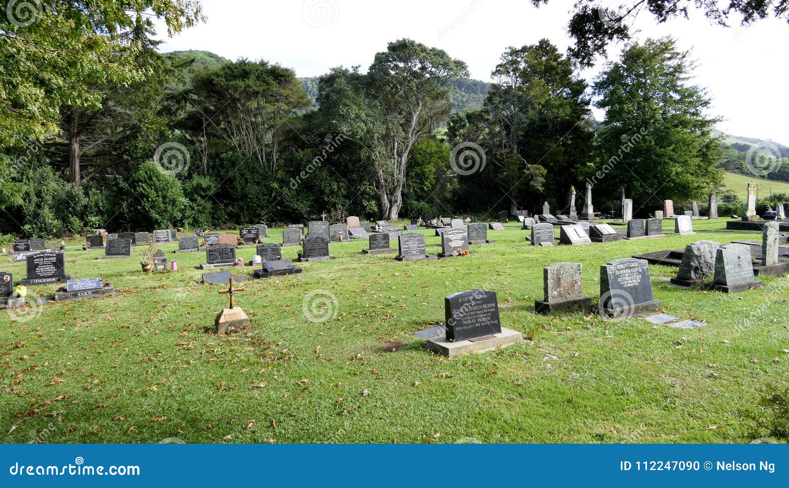 Cemetery for Funeral Burial Editorial Image - Image of love, light ...