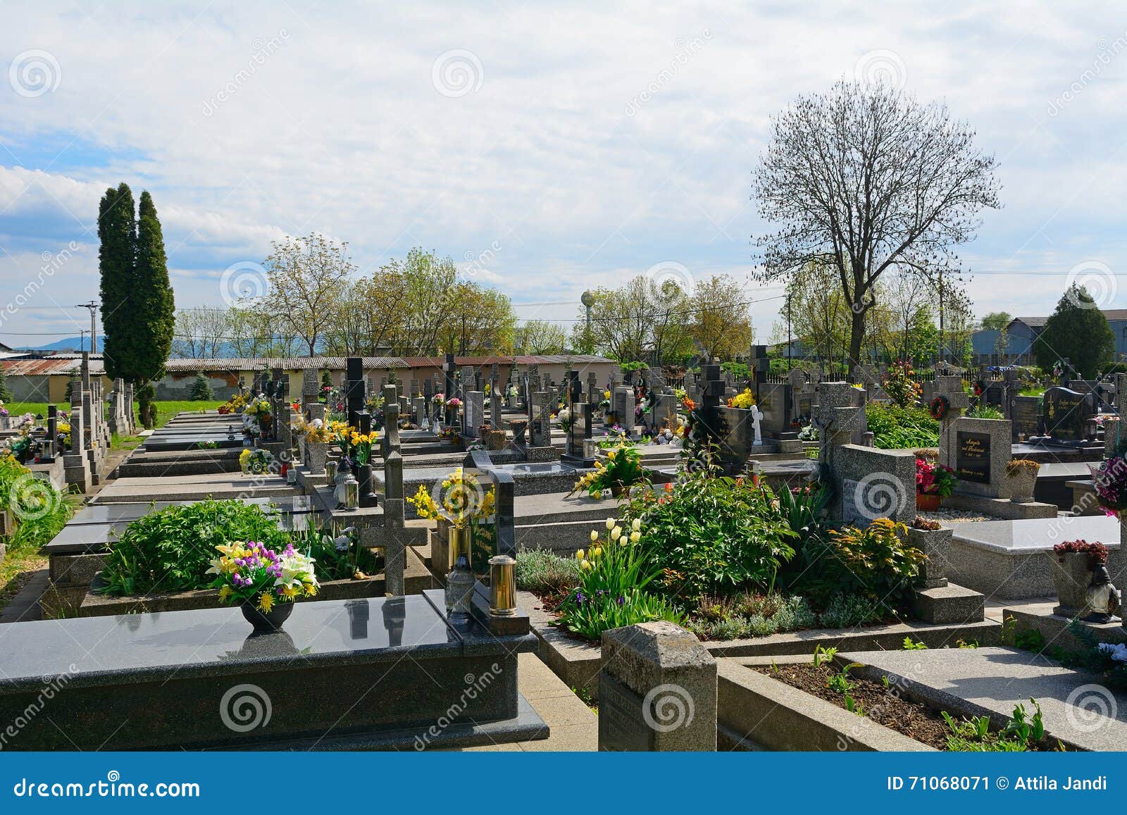 Cemetery, Haniska, Slovakia Editorial Photo - Image of jesus, medieval ...