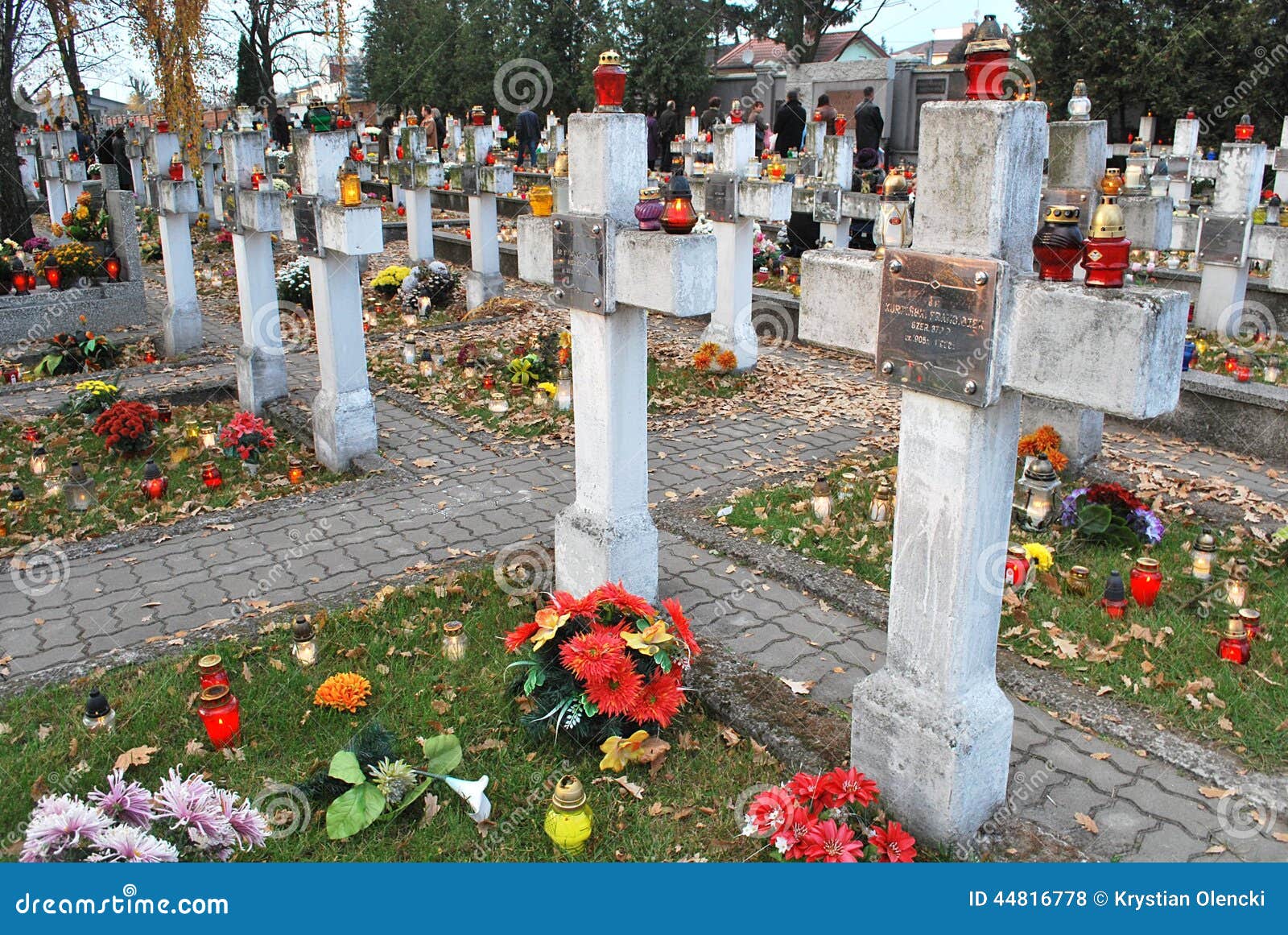 Cemetery editorial stock photo. Image of graveyard, interment - 44816778