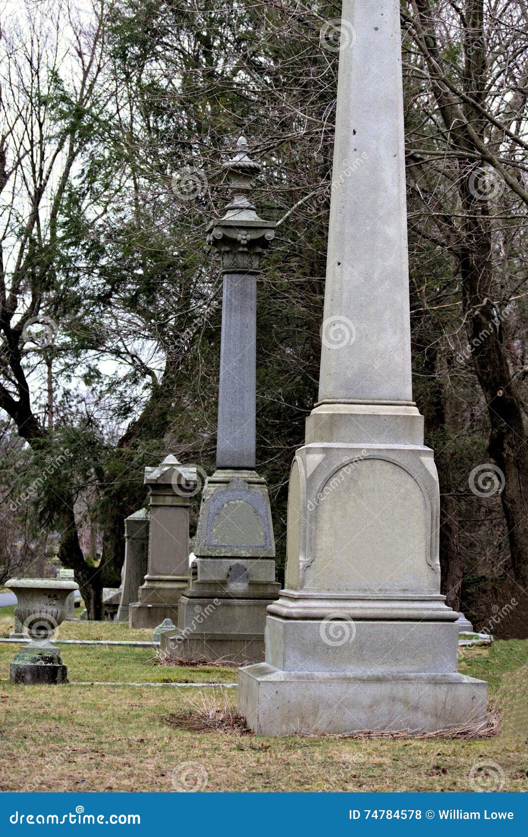 Cemetery monuments stock photo. Image of marker, monument - 74784578