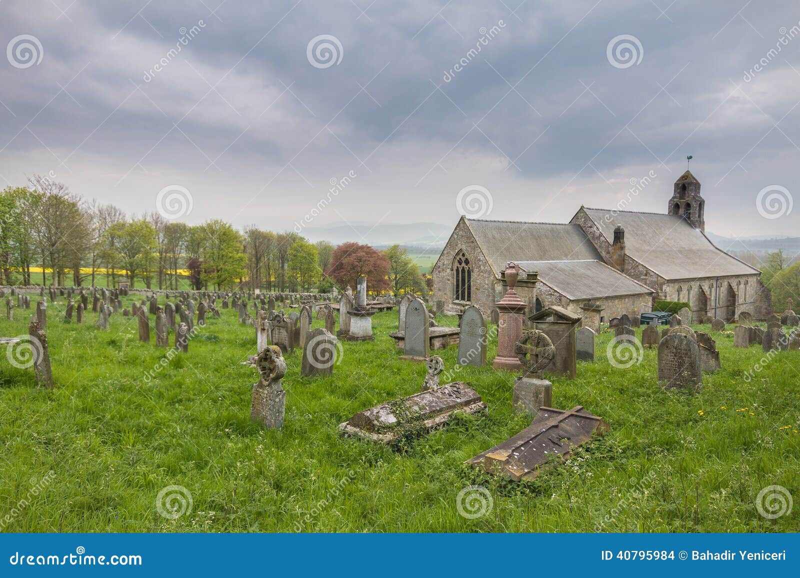 Cemetery stock photo. Image of masonry, great, green - 40795984