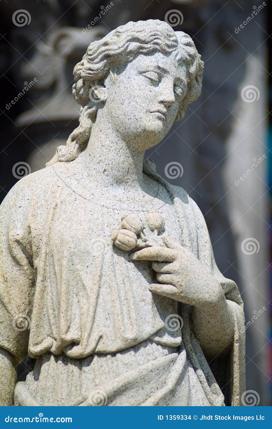 Cemetery statue stock photo. Image of upward, church, cemetery - 1359334