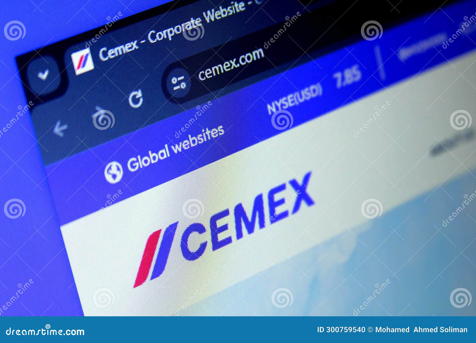 CEMEX Building Materials Company Editorial Image - Illustration of ...