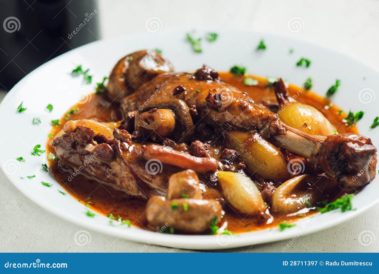 Cena francesa imagen de archivo. Imagen de salsa, cocina - 28711397