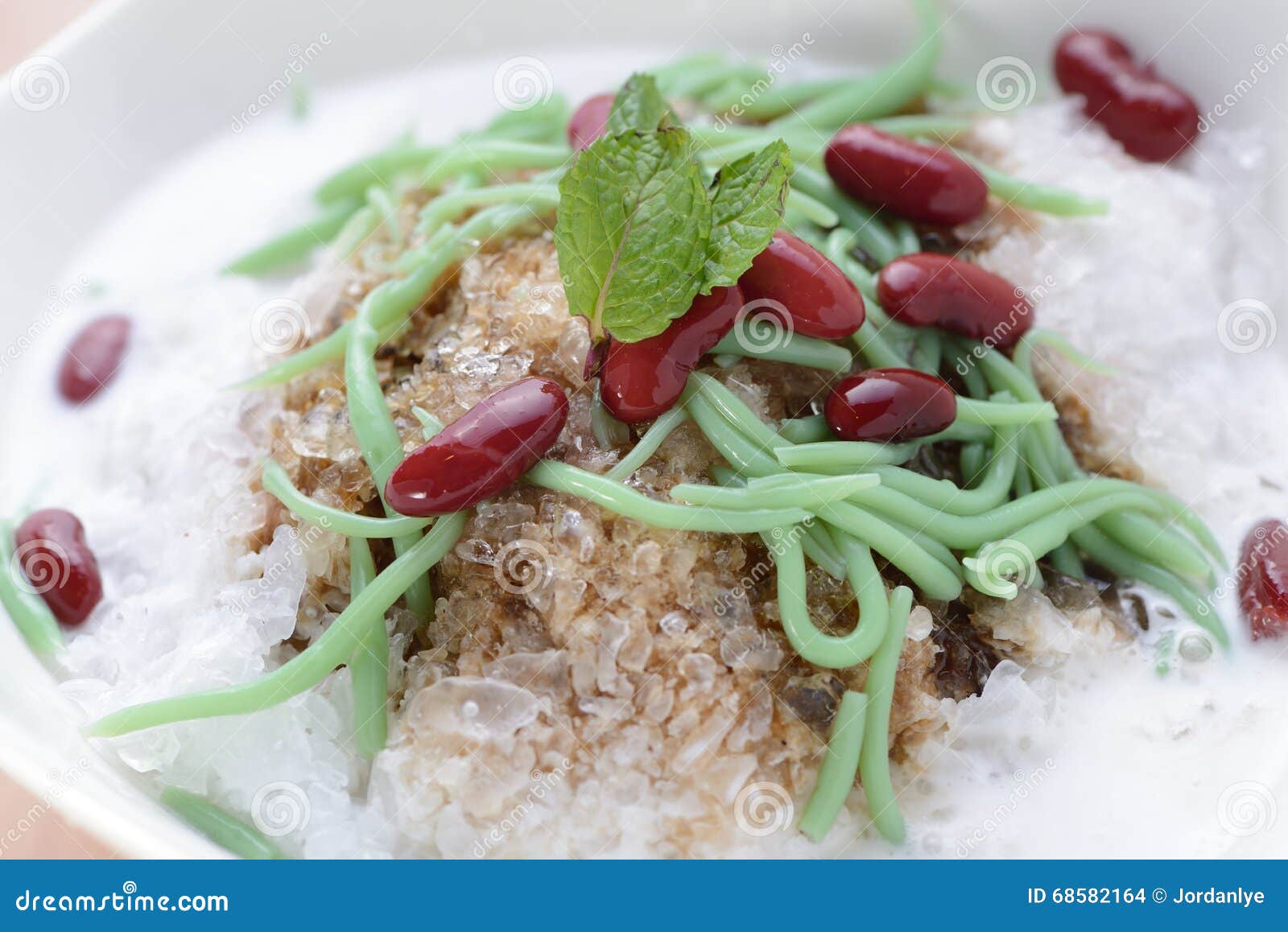 Cendol close up stock photo. Image of food, close, delicious - 68582164