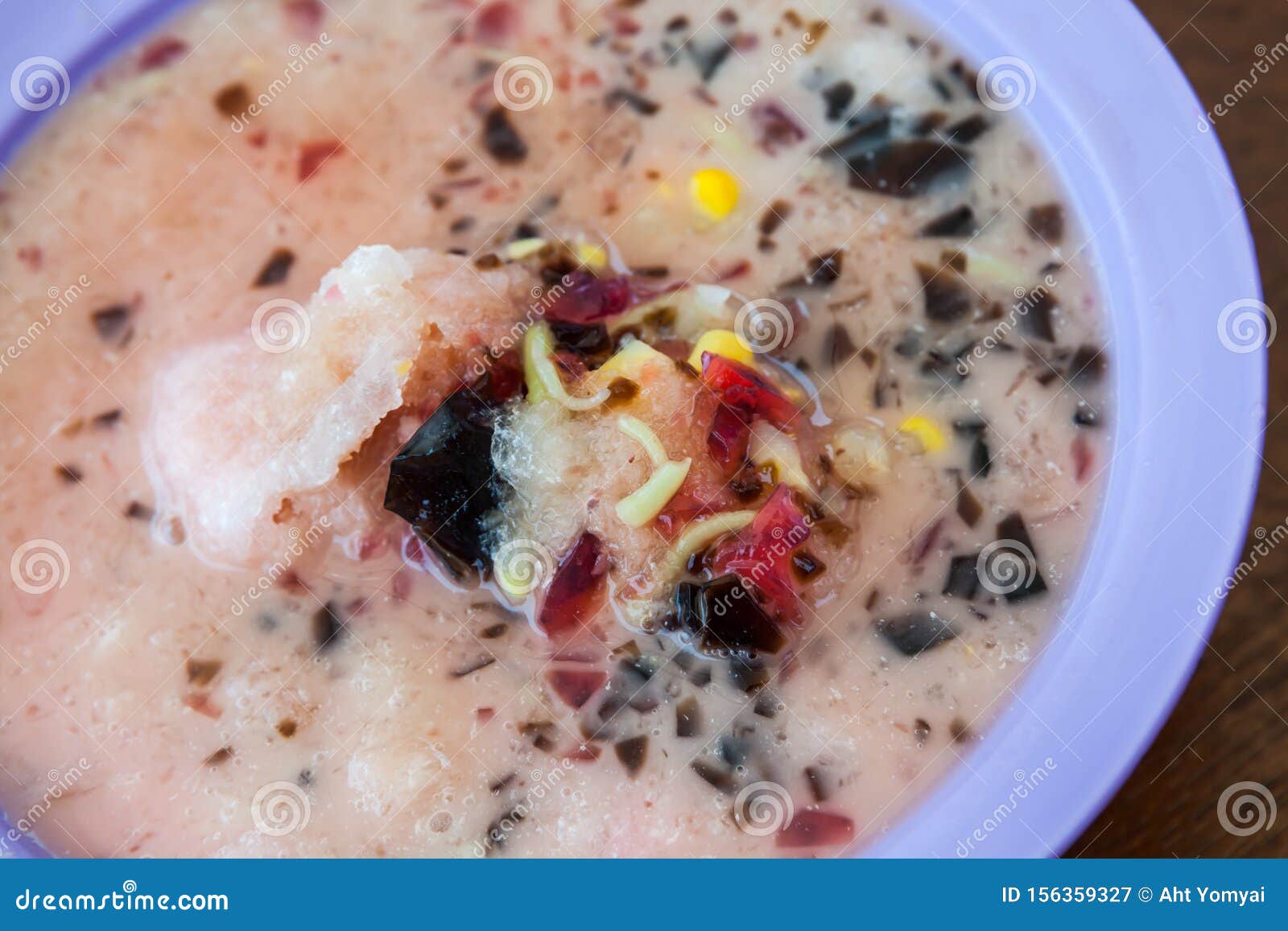 Cendol Dessert with Gula Melaka Syrup. Stock Image - Image of malacca ...