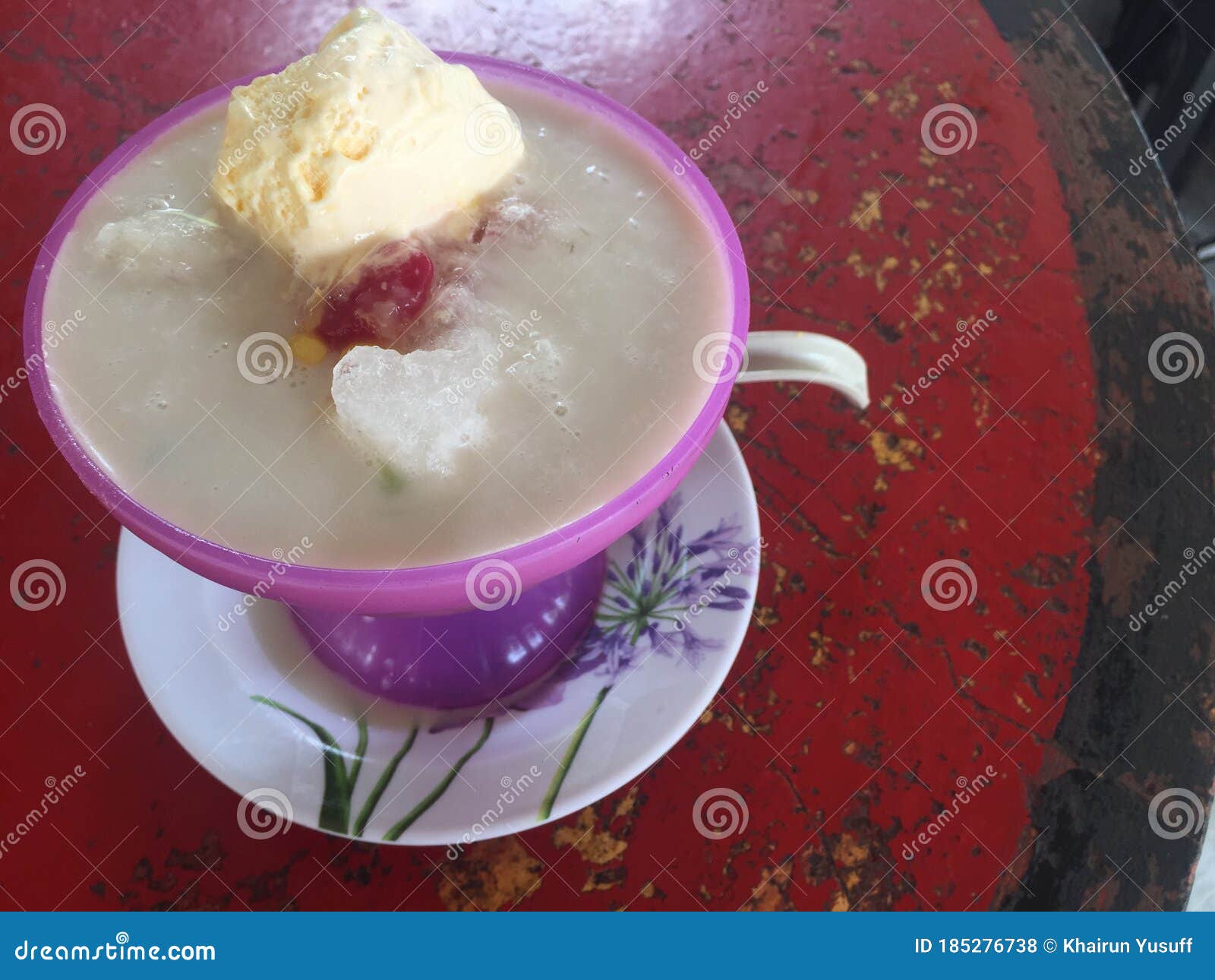 Cendol ice cream stock photo. Image of lifestyle, pulut - 185276738