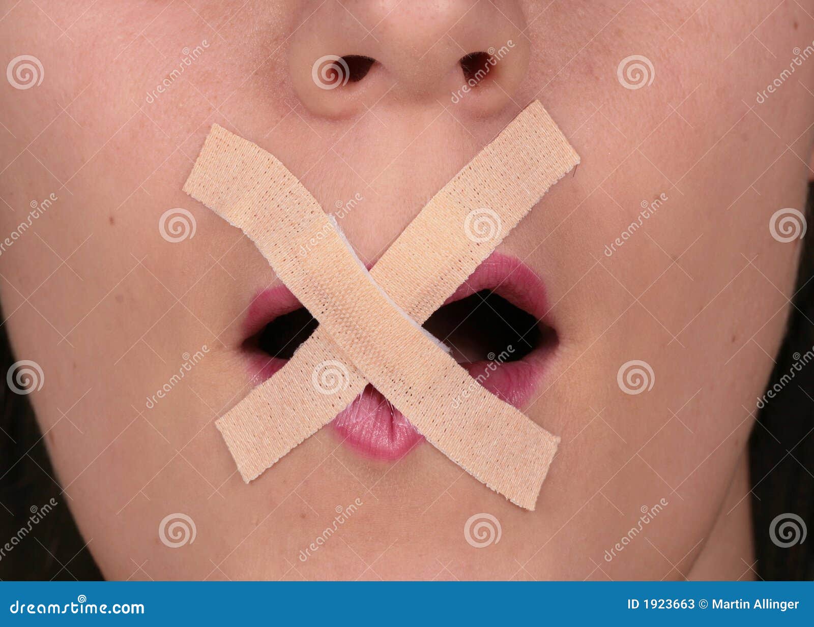 Censored stock image. Image of lips, mouth, dumb, prison - 1923663