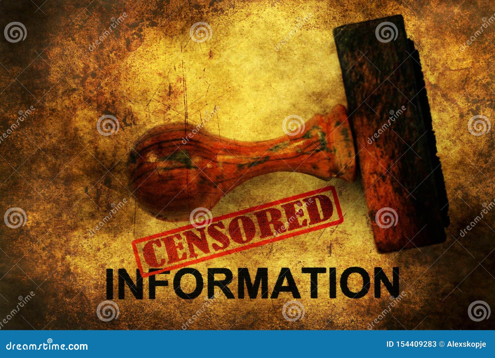 Censored Information Grunge Concept Stock Image - Image of data ...