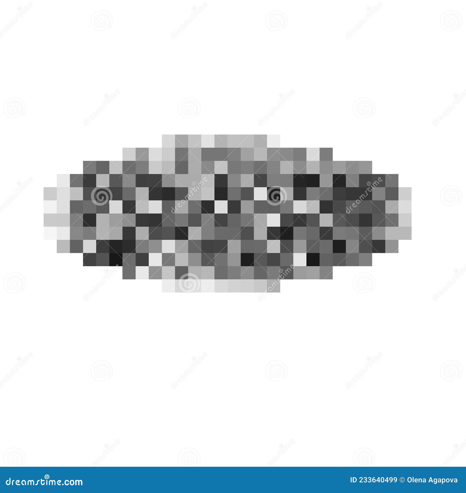 Censored Labels. Censor Blur Effect Texture Isolated. Vector ...