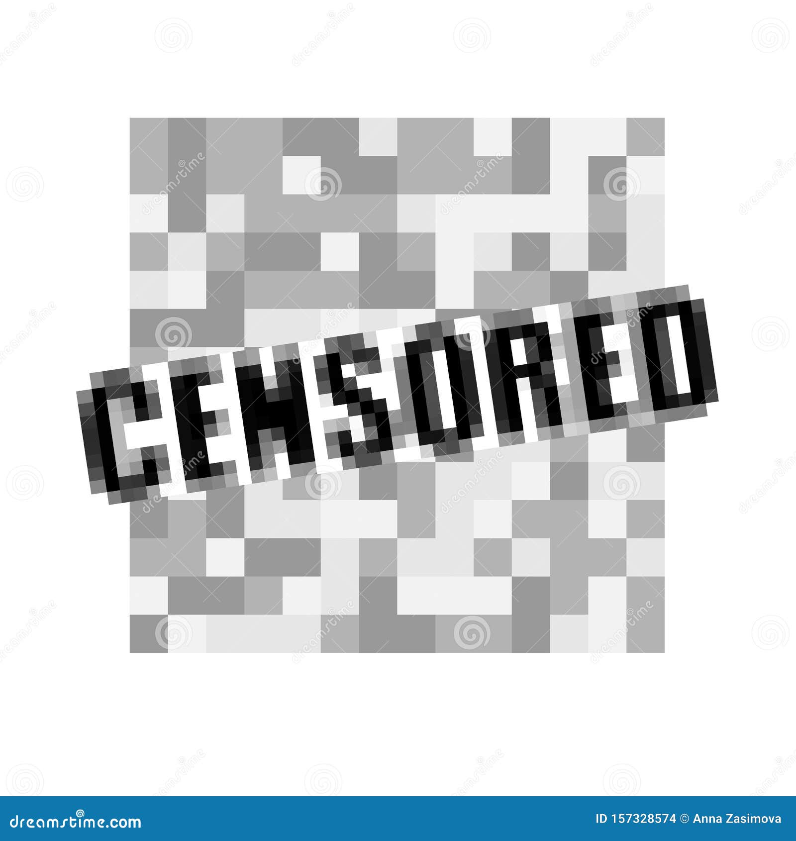 Censored Pixel Sign. Black Censor Bar Concept. Censorship Rectangle ... Censored Pixel Sign. Black Censor Bar Concept. Censorship Rectangle ...