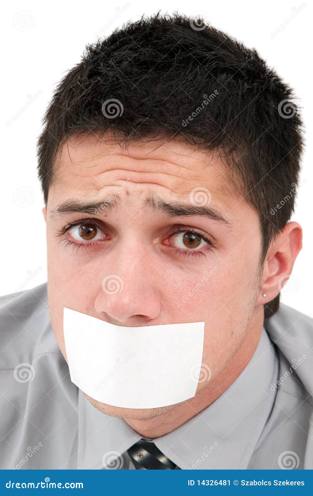 Censored speech stock image. Image of confidential, mute - 14326481