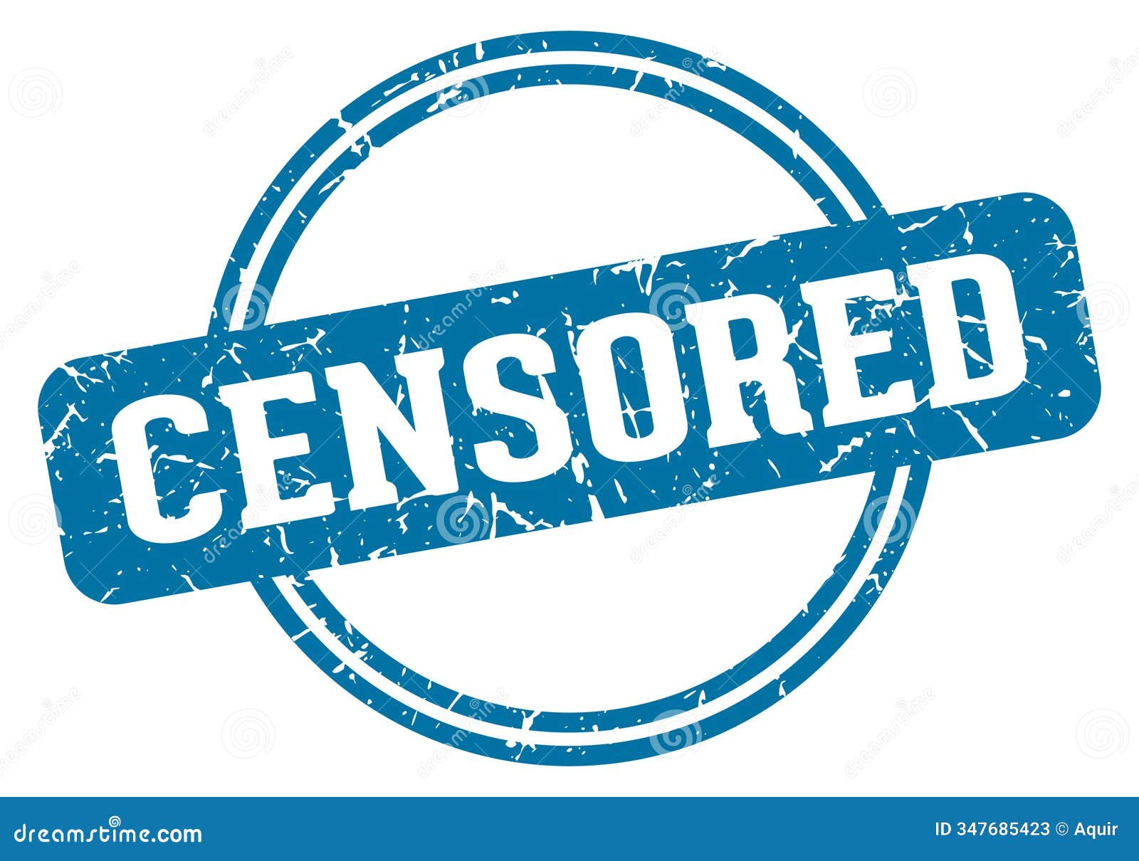 Censored stamp stock vector. Illustration of graphic - 347685423