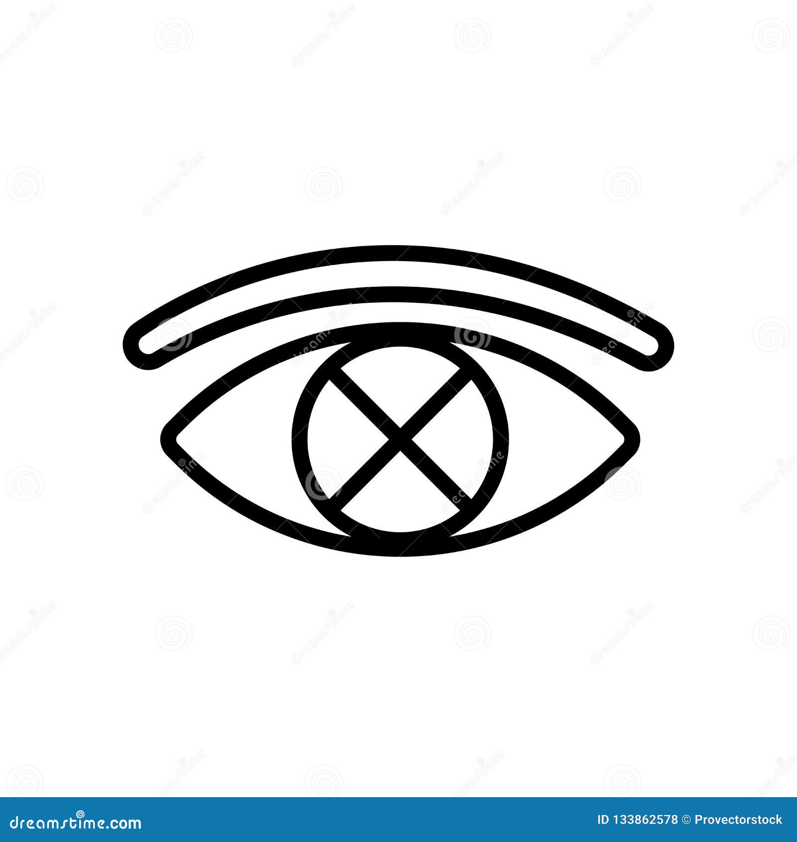 Censorship Icon Isolated on White Background Stock Vector ...