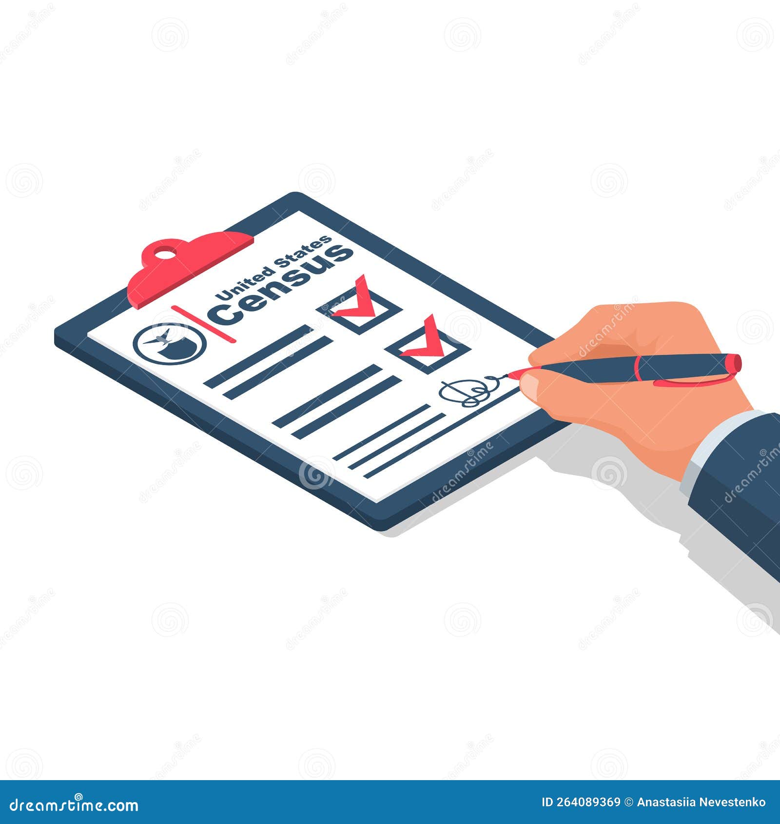 Census Concept. Process of Collecting and Analyzing Population ...