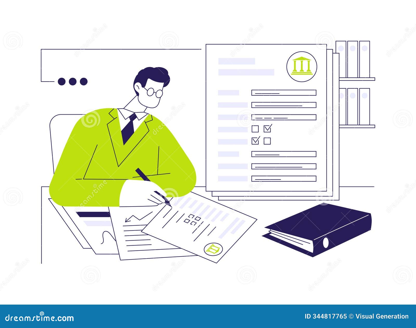 Census Questionnaire Abstract Concept Vector Illustration. Stock ...