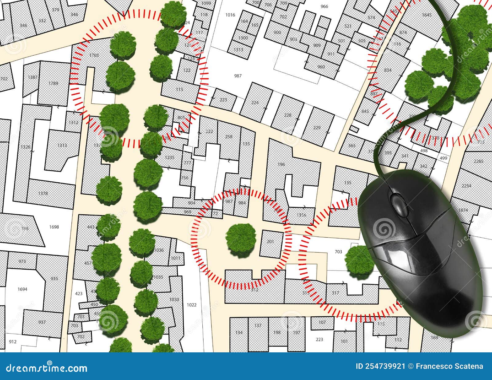 Census of Singol, Group or Row Trees in Cities - Green Management and ...