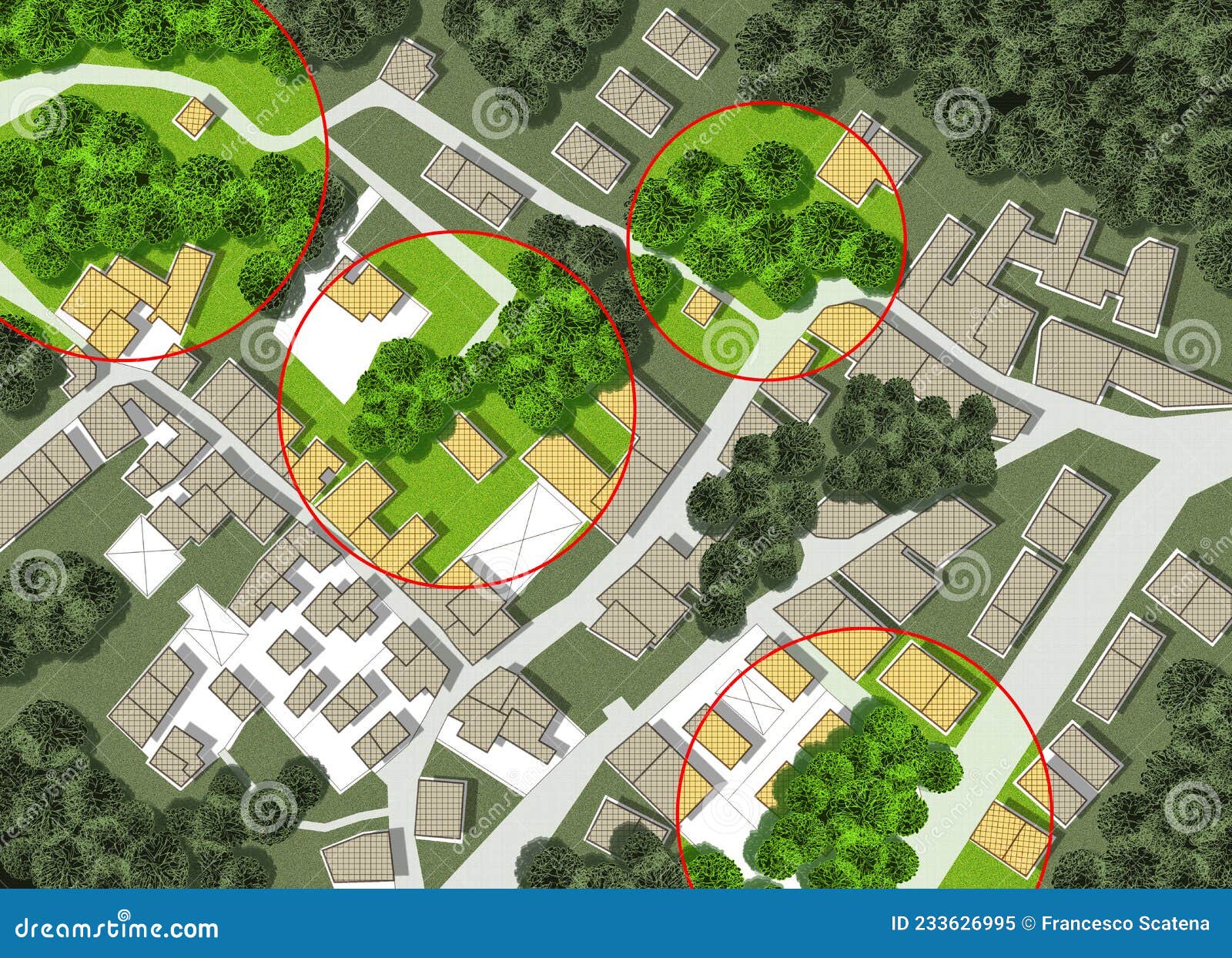 Census of Trees in Cities - Green Management and Tree Mapping Concept ...
