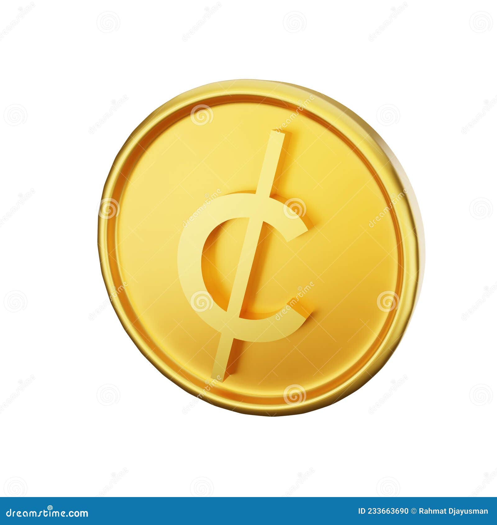 Cent Currency Design Illustration Stock Illustration - Illustration of ...