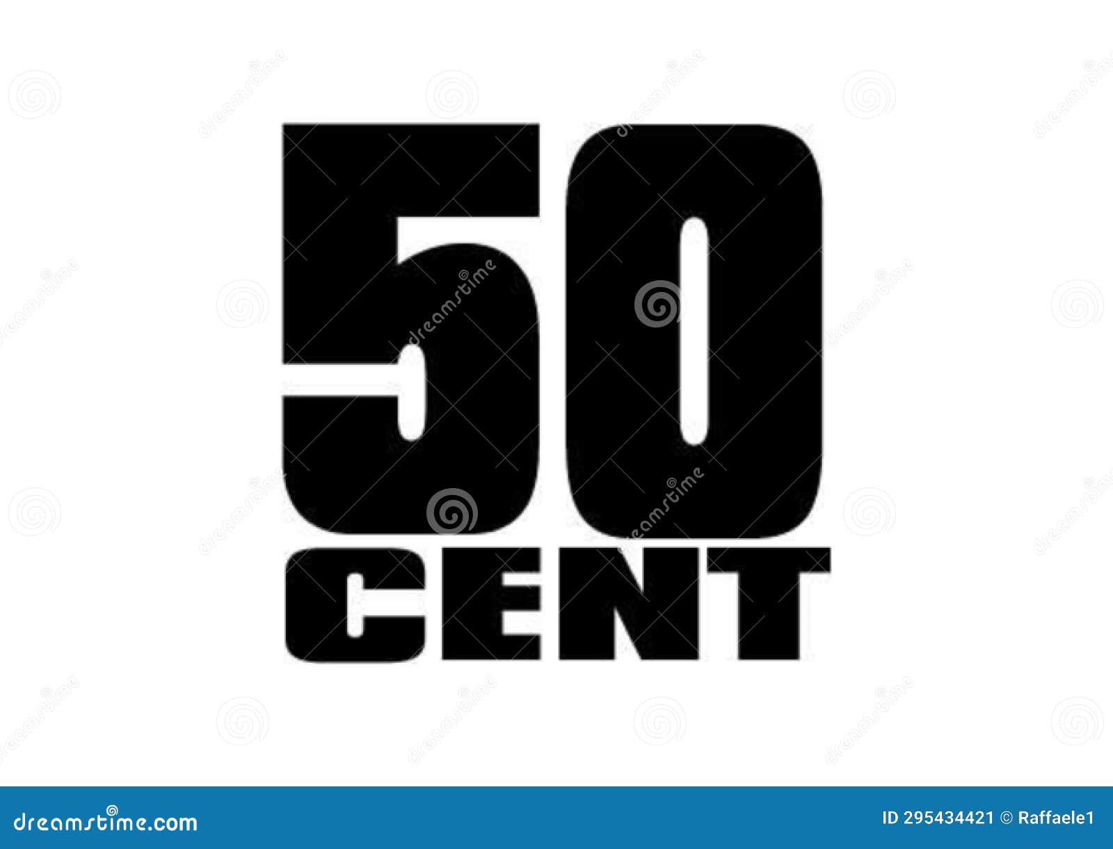 50 Cent Logo editorial photo. Illustration of vector - 295434421