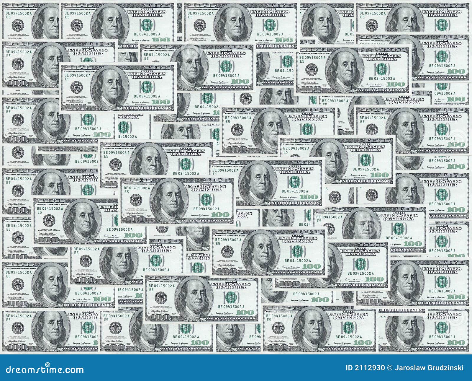 Cent Notes Du Dollar Image. Image: 2112930