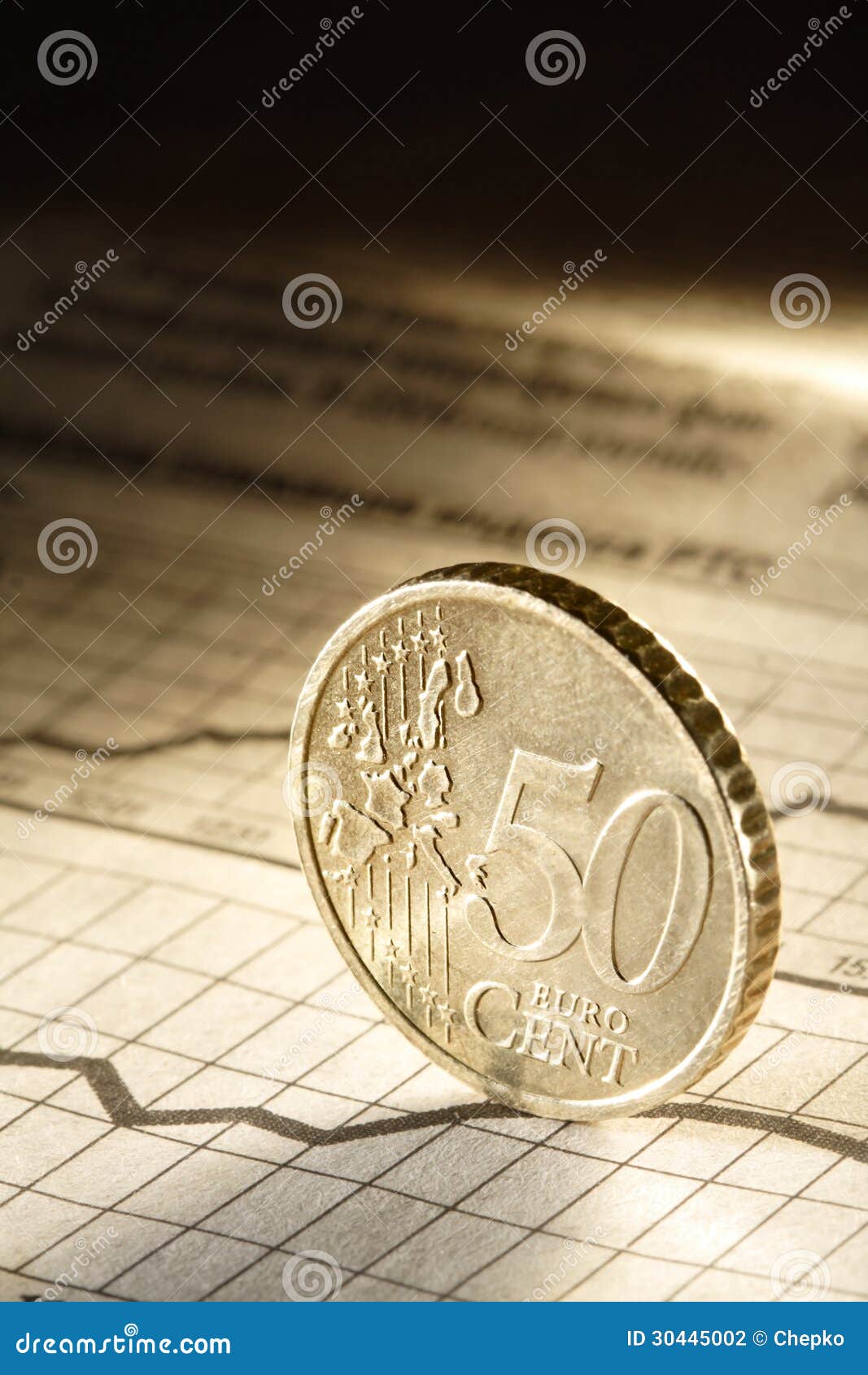 Cent On Paper Chart Stock Photo | CartoonDealer.com #30445002