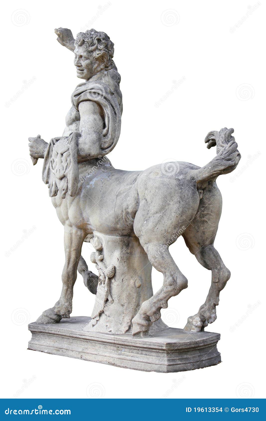 Centaur stock photo. Image of statue, ancient, white - 19613354