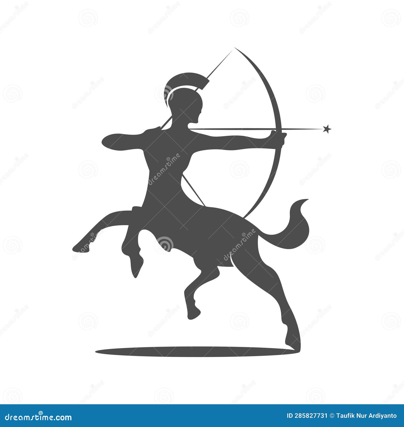 Centaur logo icon design stock illustration. Illustration of astrology ...