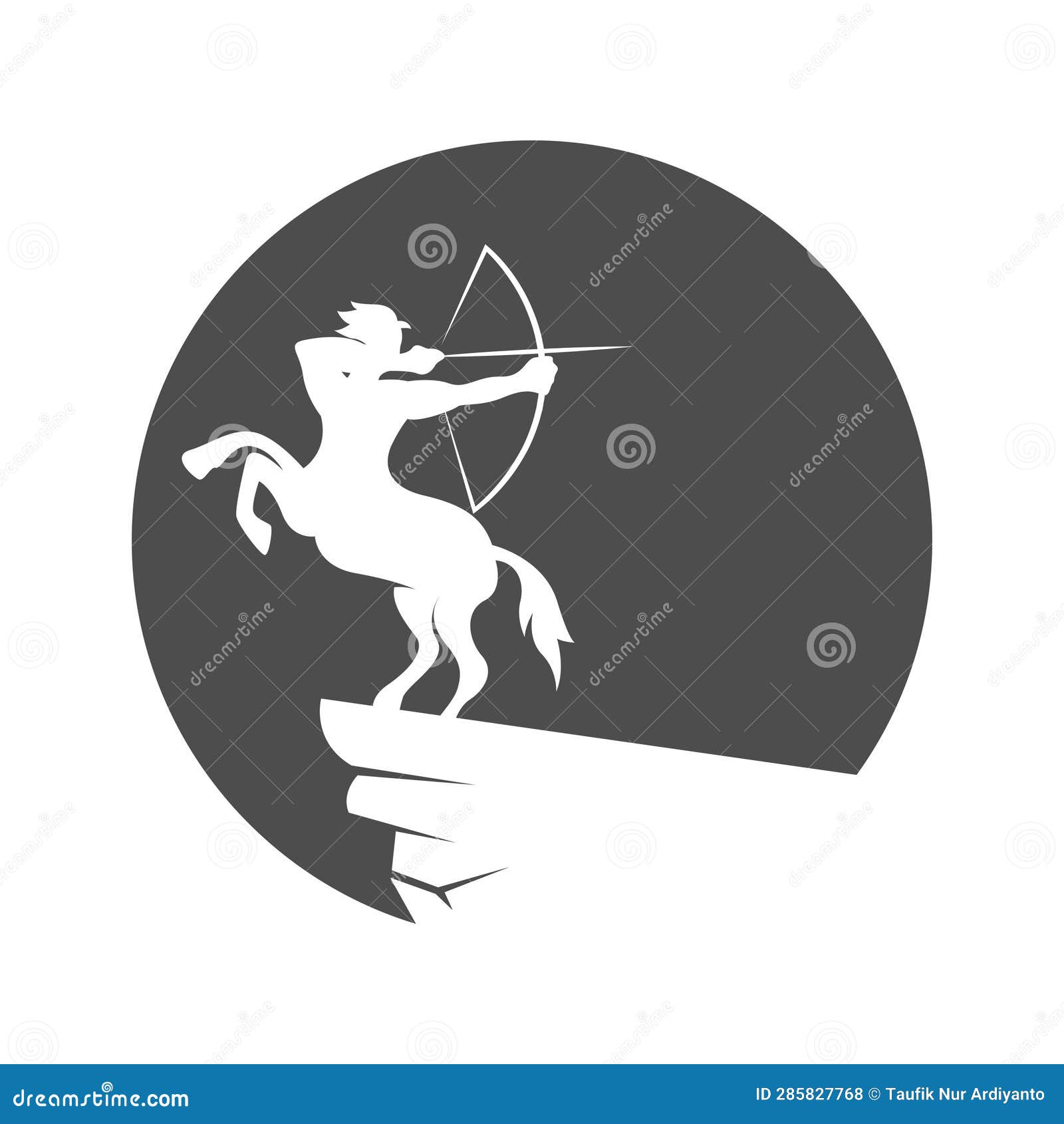 Centaur logo icon design stock illustration. Illustration of archer ...
