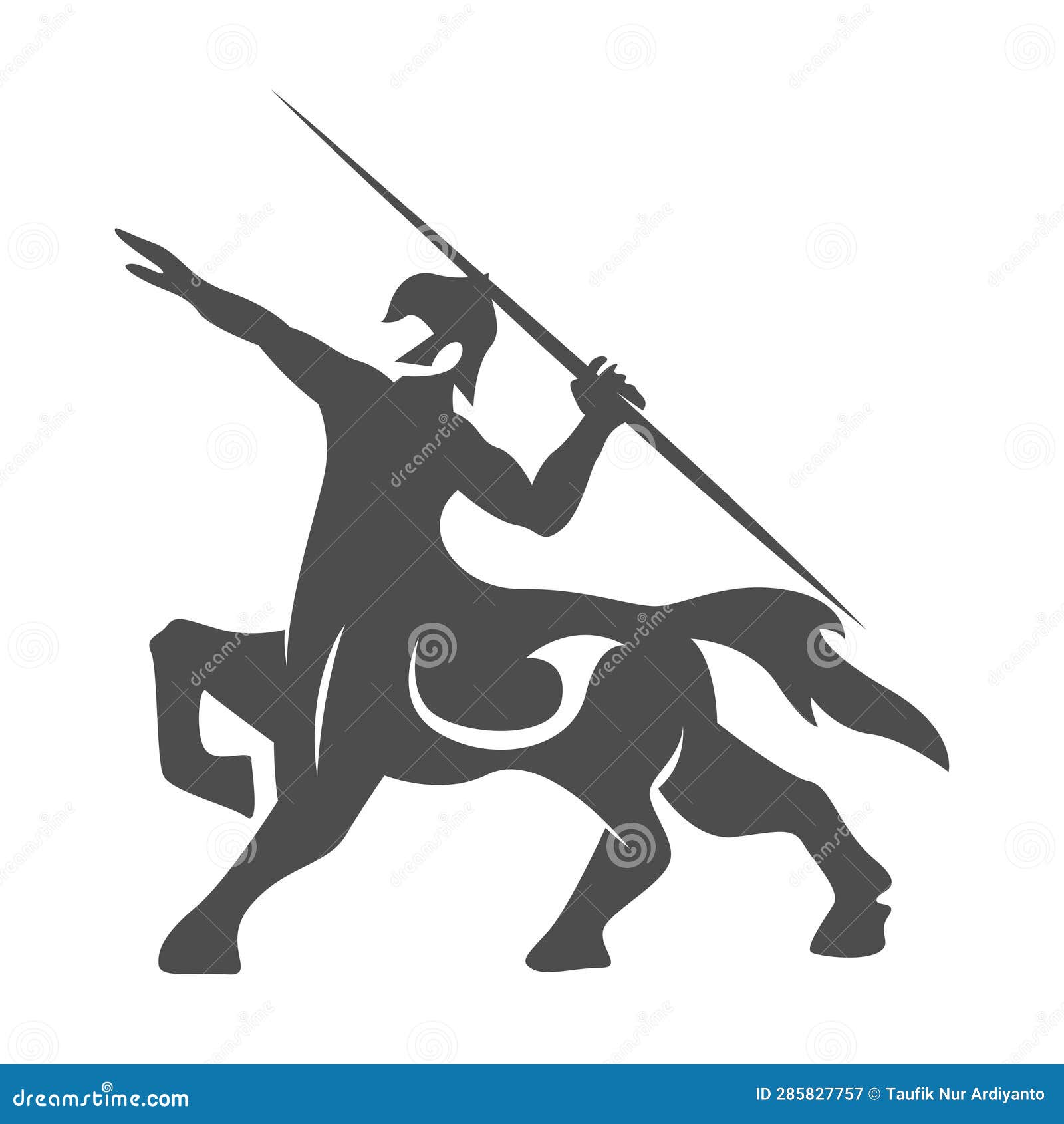 Centaur logo icon design stock vector. Illustration of horoscope ...