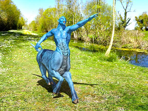 Centaurus 库存图片. 图片 包括有 绿色, 草甸, 传说, 草坪, 野兽, 雕塑, 工厂, 希腊语 - 94351807